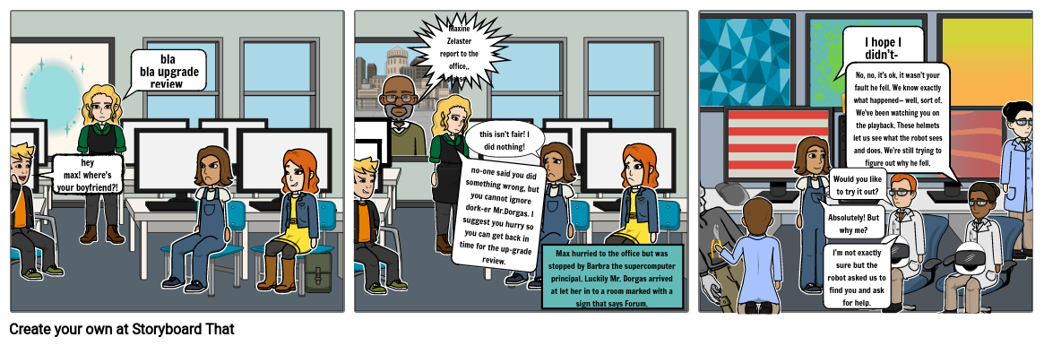 fuzzy 2 Storyboard por maddie416