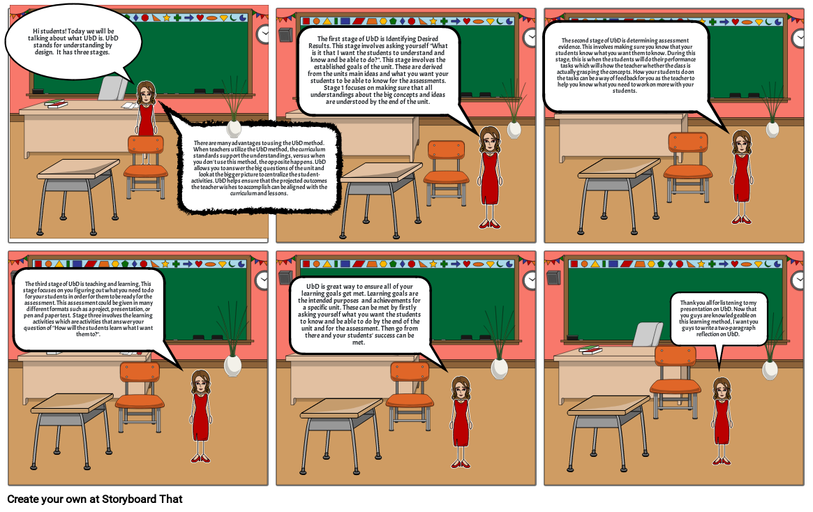 UbD Storyboard by madeleinegibson