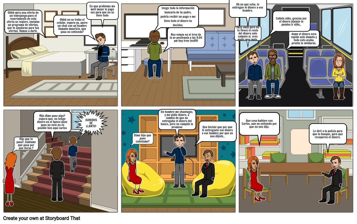 El Buen Uso De Las Redes Sociales Storyboard Por Magneto360