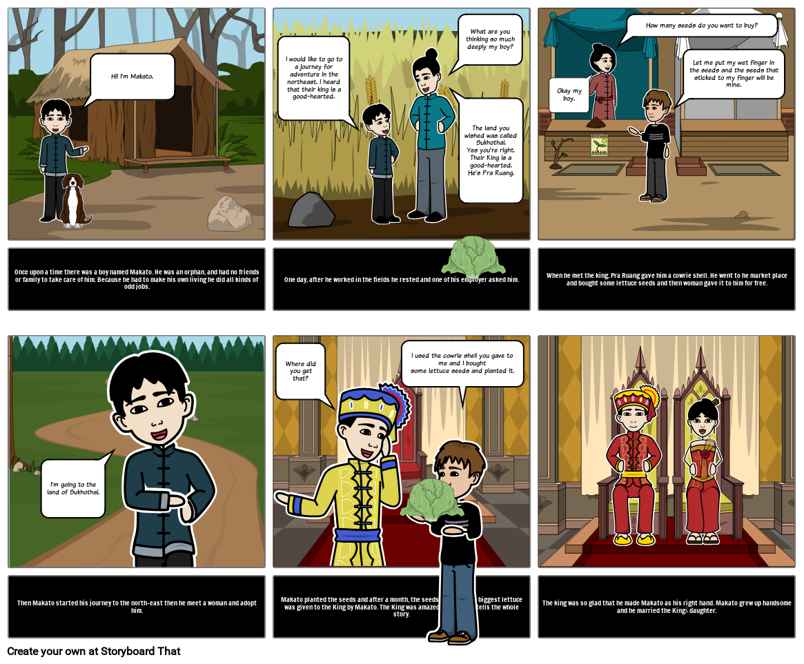 Untitled Storyboard Storyboard por makato009966