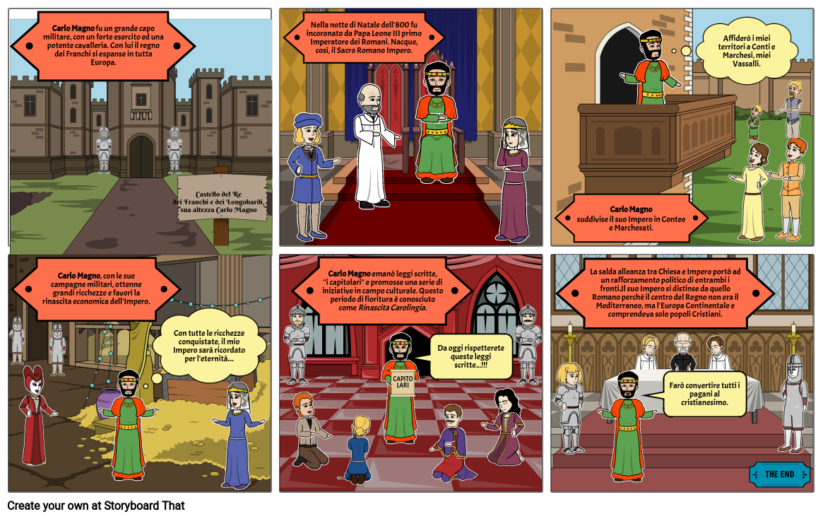 CARLO MAGNO Storyboard by maria32819