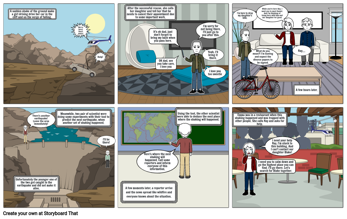 San Andreas Storyboard by mariah2099