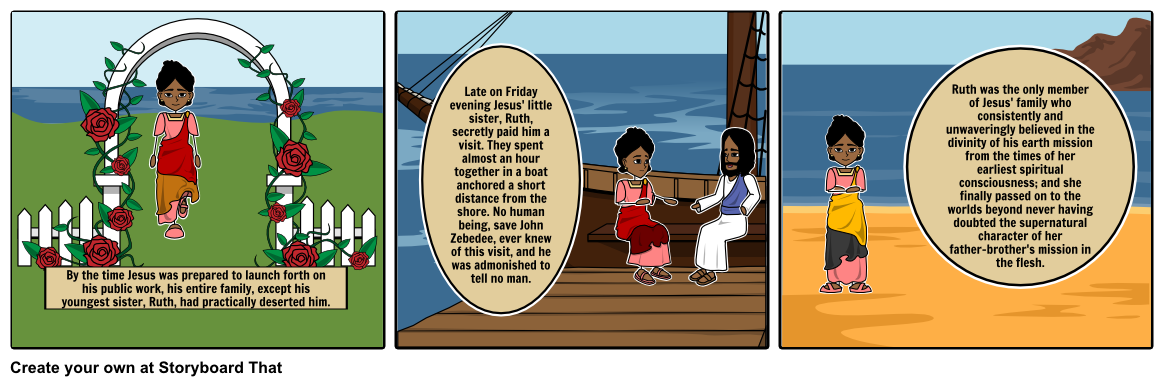 Jesus and His Sister, Ruth - a story from The Urantia Book