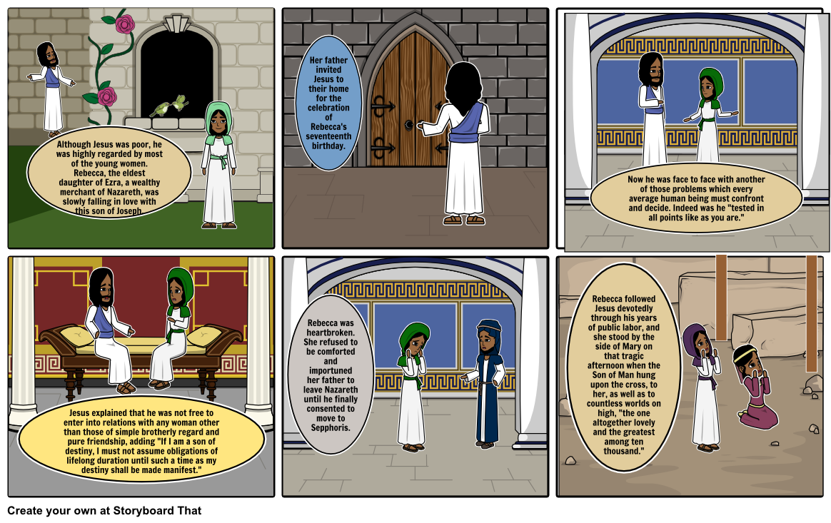 Rebecca of Nazareth Falls in Love with Jesus - a Story from The Urantia ...