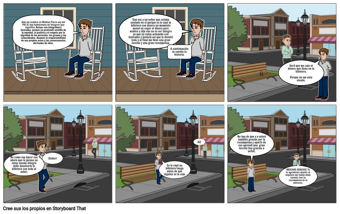 Íntegros Storyboard by matheoparra2108