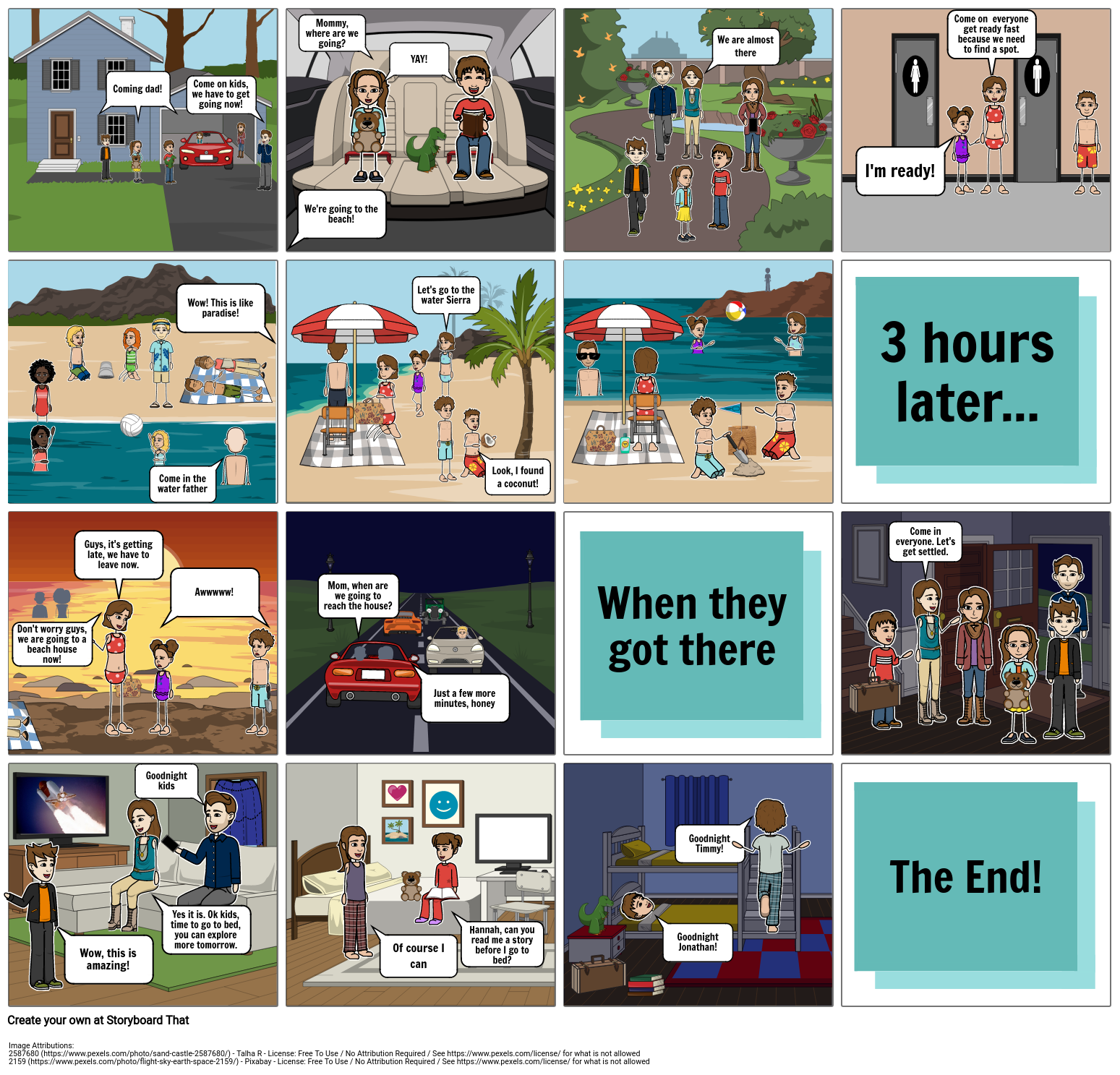 The Johnson Family Road Trip Storyboard by mathew-app
