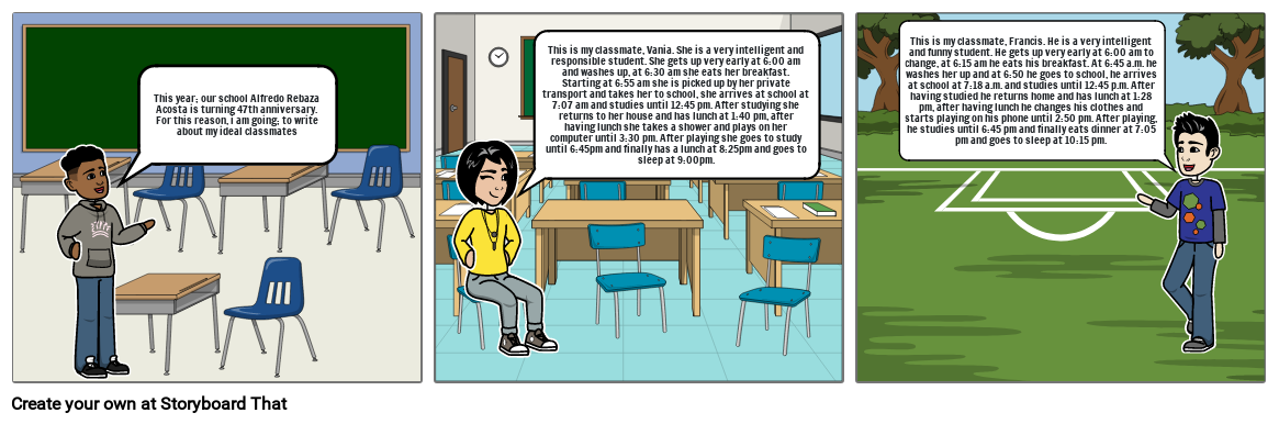 My Ideal Classmates Storyboard By Mathias61882