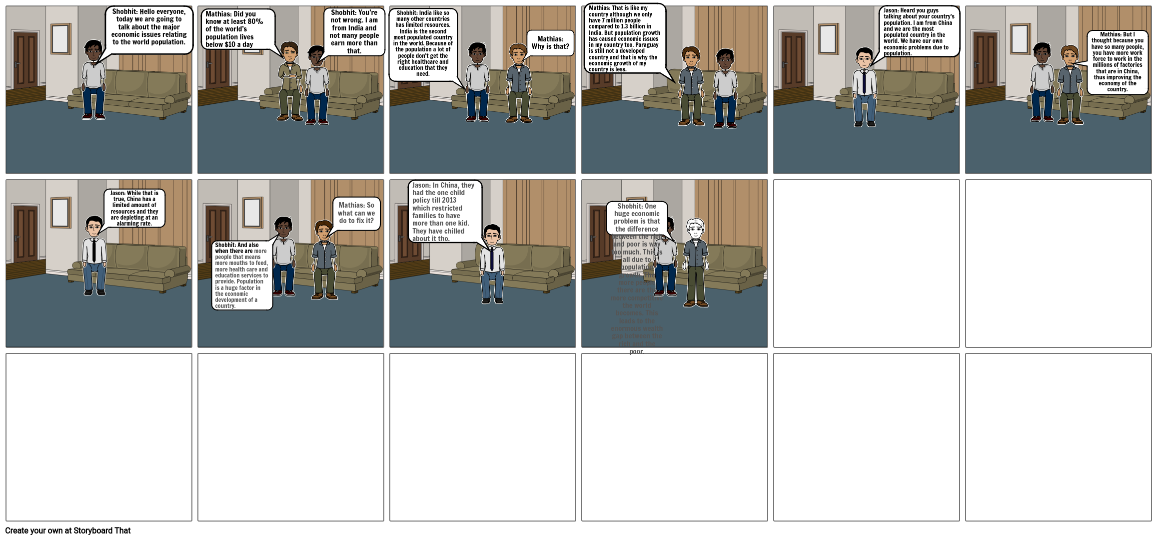 PSA Storyboard Storyboard por mathias85075