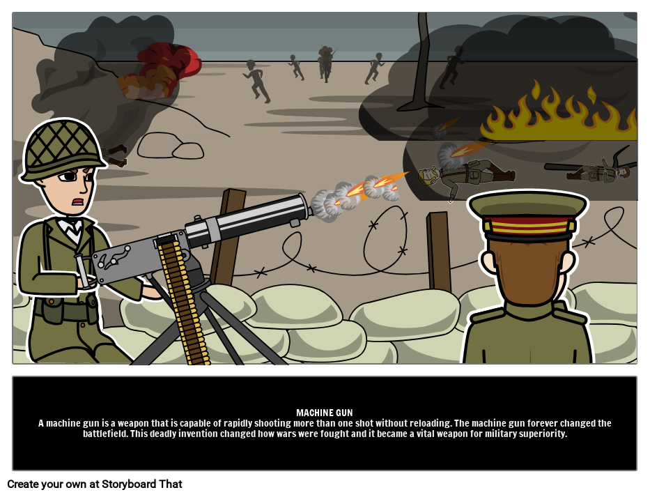 The Machine Gun - A Devastating Invention of War