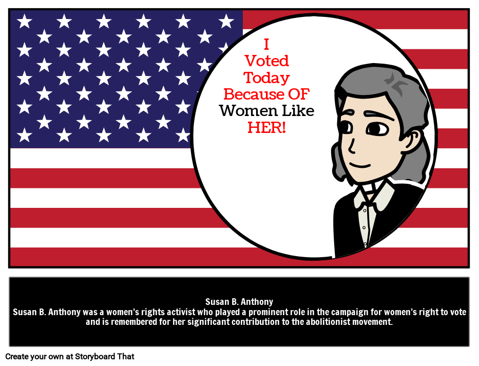 Susan B. Anthony Storyboard par matt-campbell