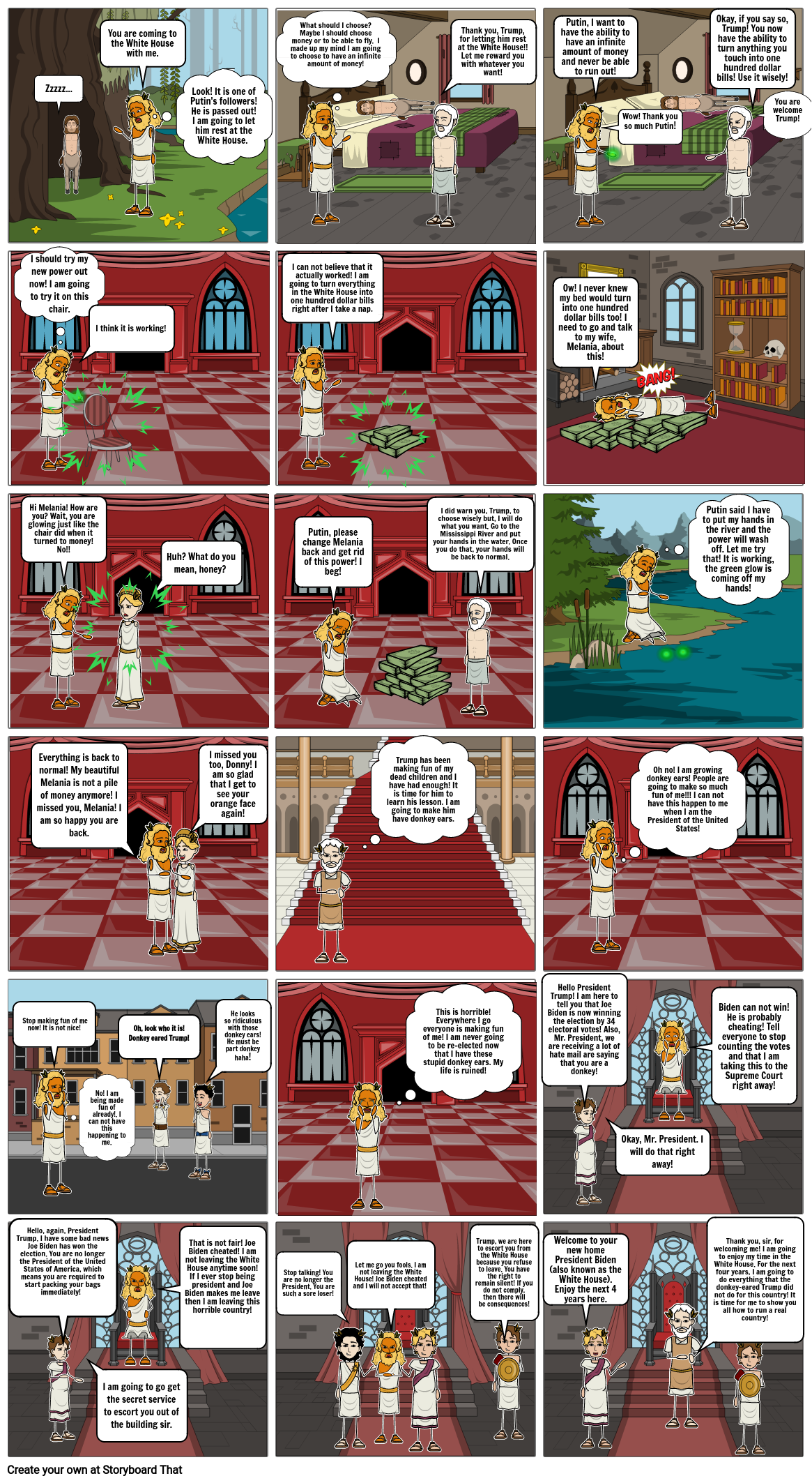 Mythology Assignment Storyboard by max77
