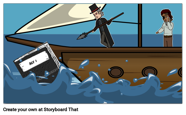 Ahab vs. Script Storyboard por mcima