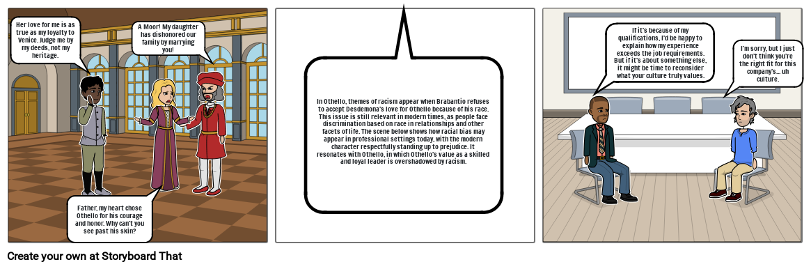 Othello Storyboard por mdyson2548