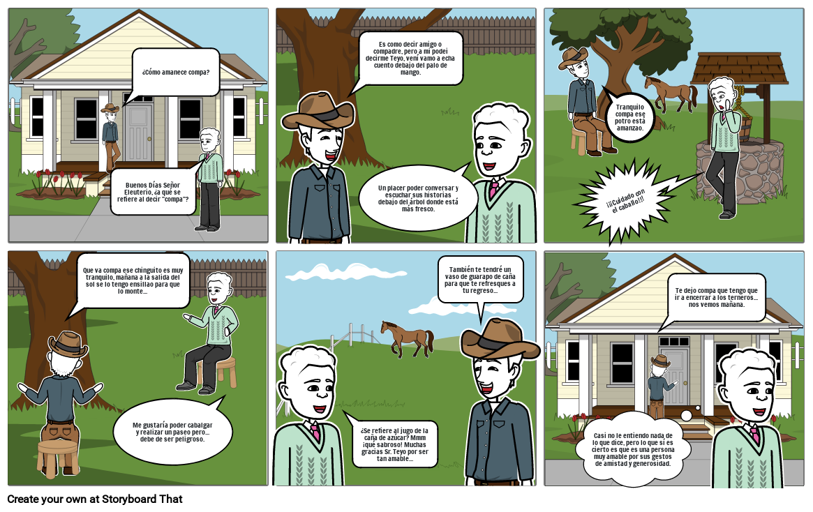 Historieta Storyboard af melinabentancur