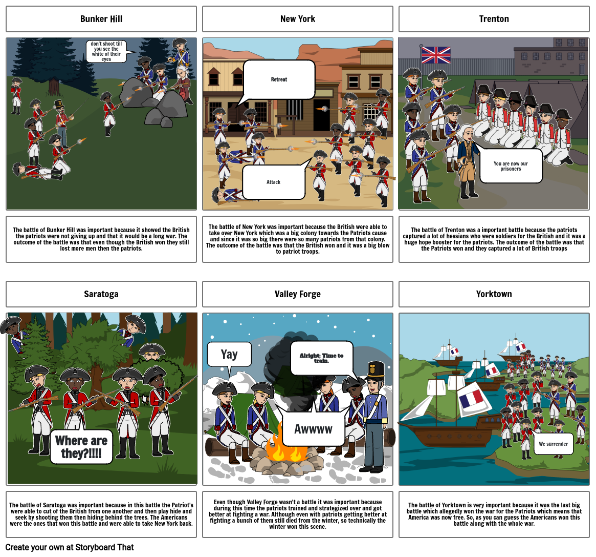 Revolutionary War Storyboard By Mgodfrey60017 Revolutionary War Storyboard By Mgodfrey60017
