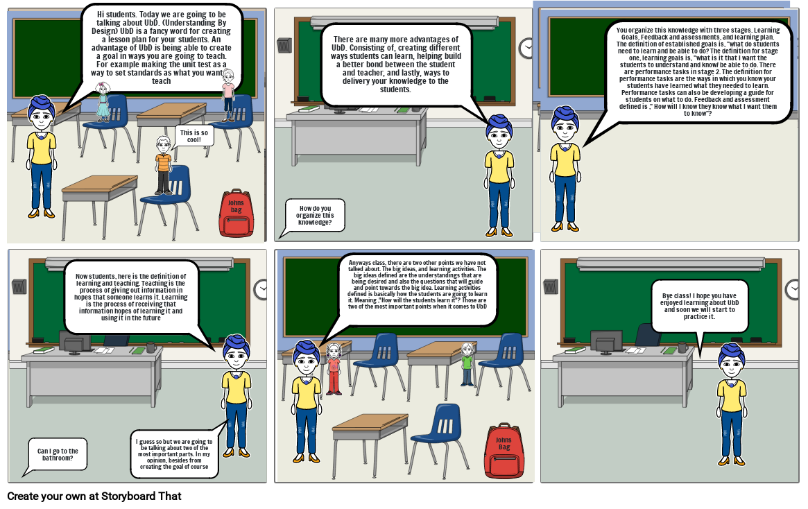 Teaching UbD, Mikayla Cardella Storyboard por mikaylacardella