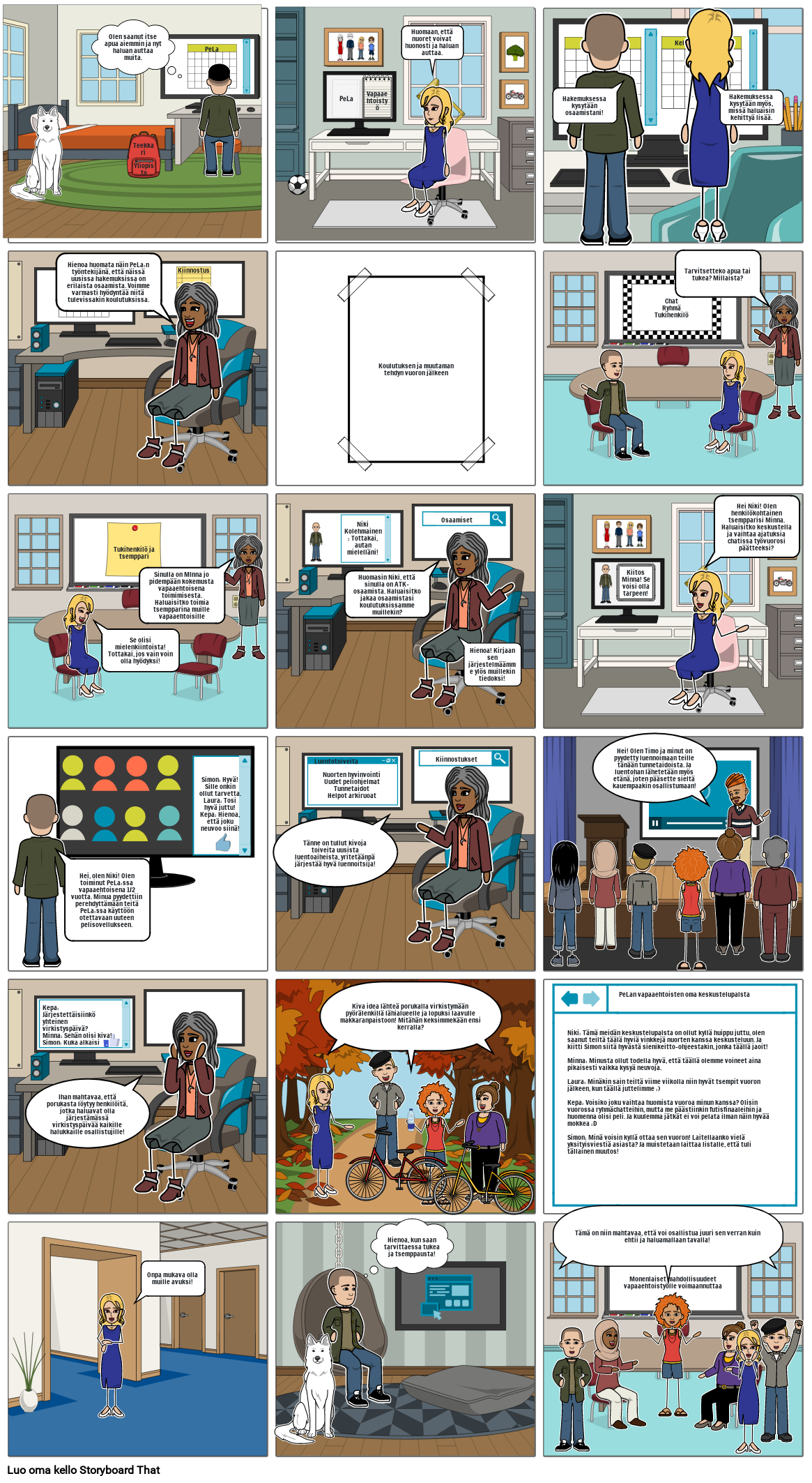 Pamu Storyboard by mindi