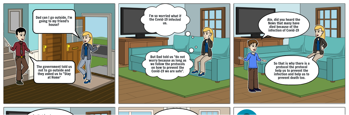 Direct and Indirect speech Storyboard by mjabanag