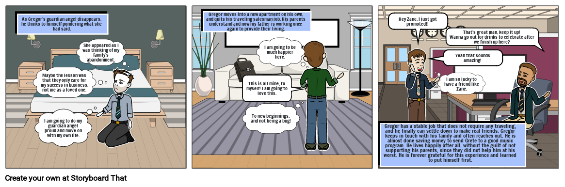 Metamorphosis part 3 alternate ending (2) Storyboard