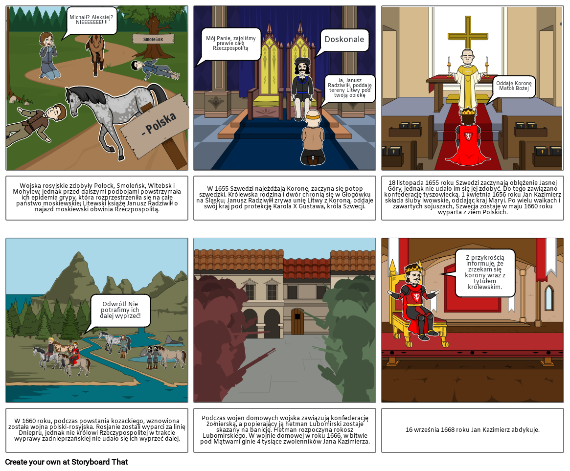 Jan II Kazimierz Waza 2 Storyboard by mmotyl