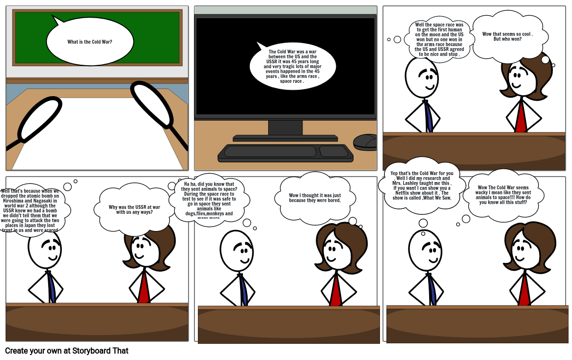 Cold War con Storyboard por mp80069