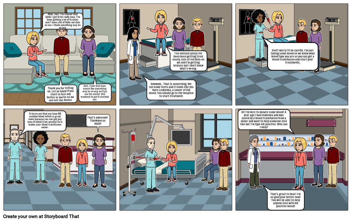 Donating Blood Story Board Storyboard by mr_strech