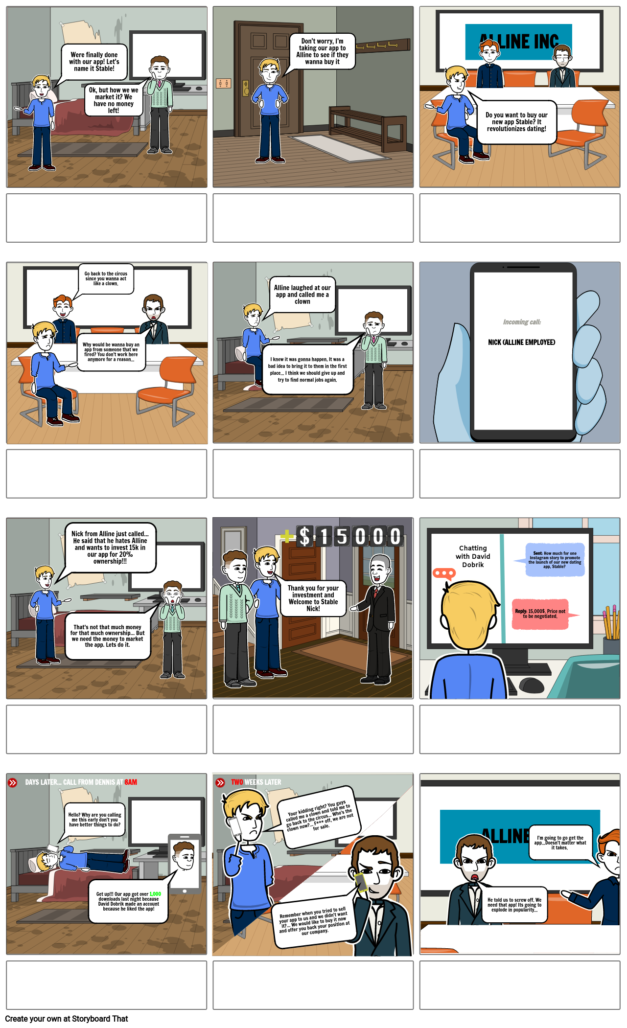 Digital Project Storyboard by mrava