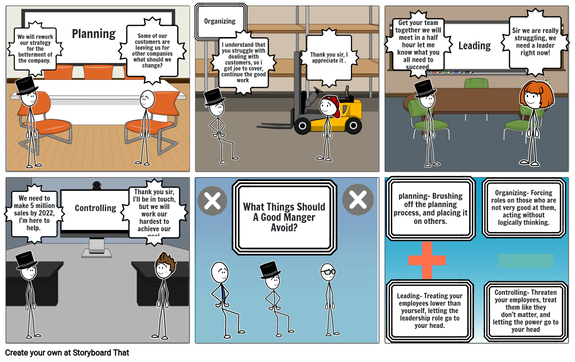 Bad Manager Comic Storyboard por ms99917