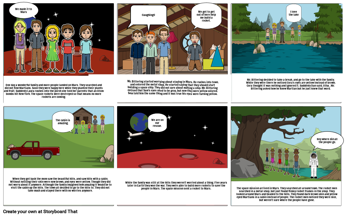 Dark and Golden-Eyed, They Were Storyboard by mslawrence