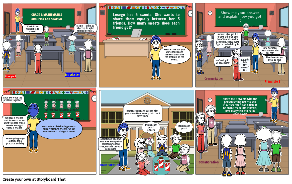 Math Storyboard Storyboard por natasha-5