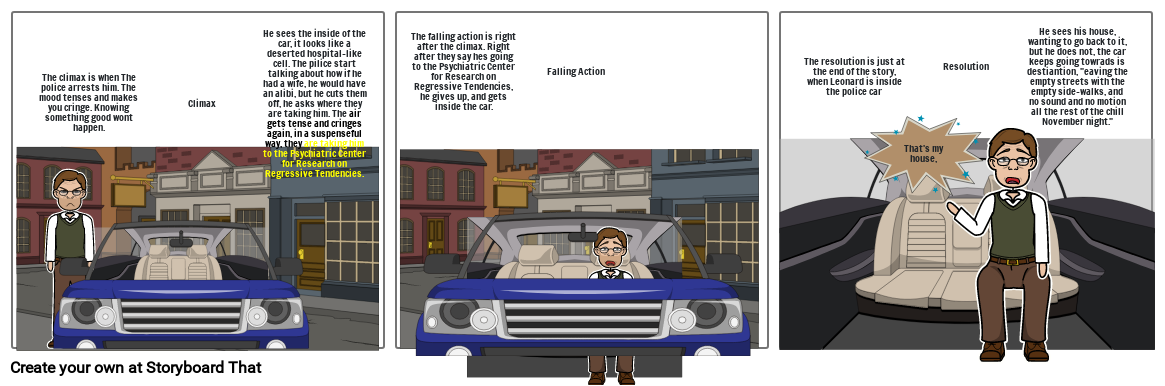 The Pedestrian 2 Storyboard by nectarramirez