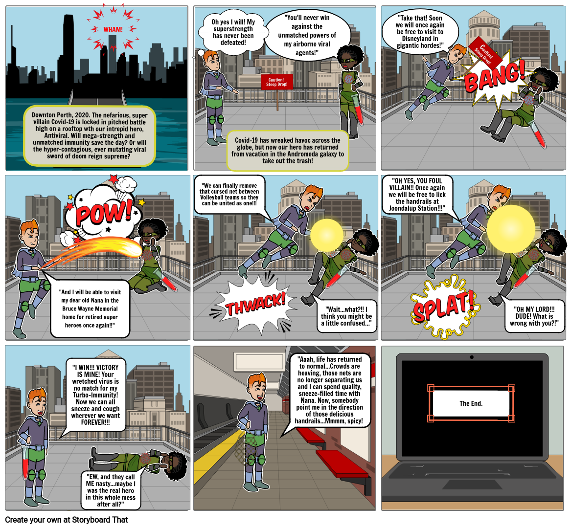 Comic Assessment Storyboard by nicchloe