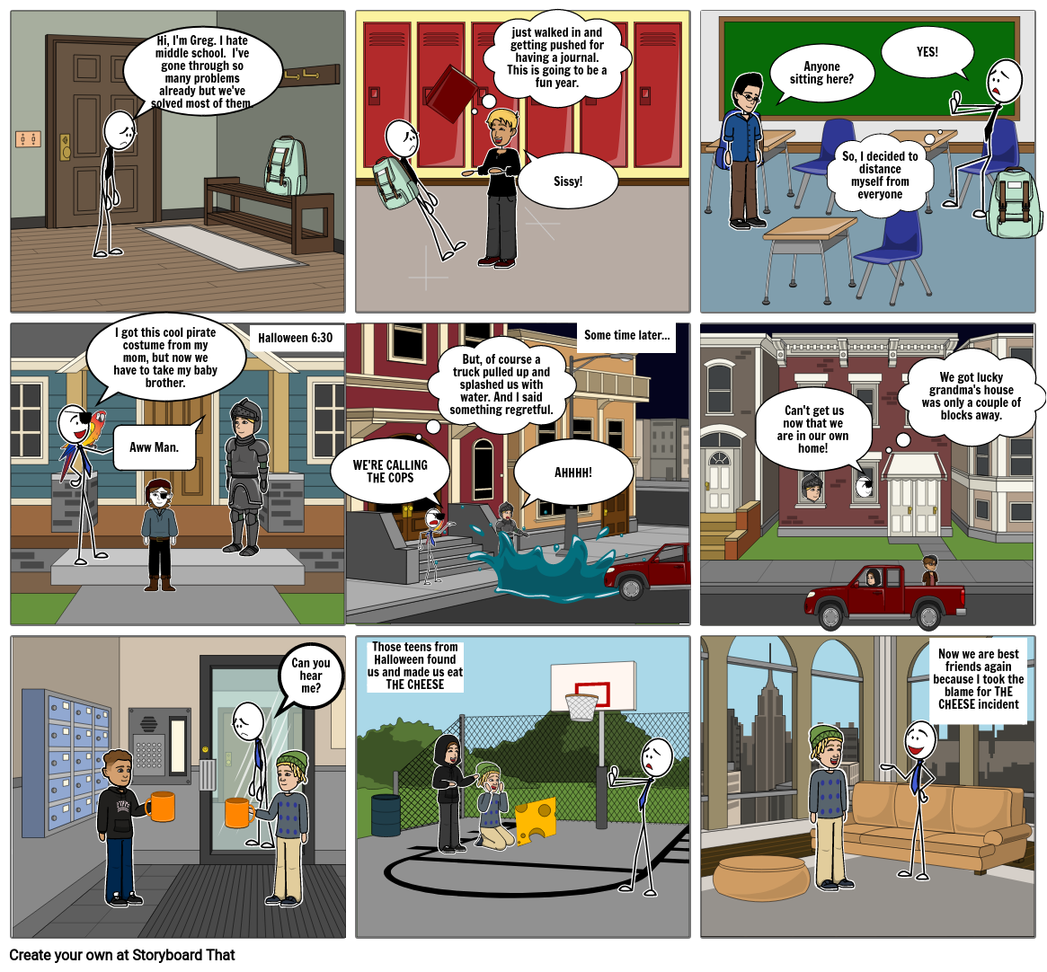 Diary Of A Wimpy Kid Storyboard By Nicole95247 diary-of-a-wimpy-kid-storyboard-by-nicole95247