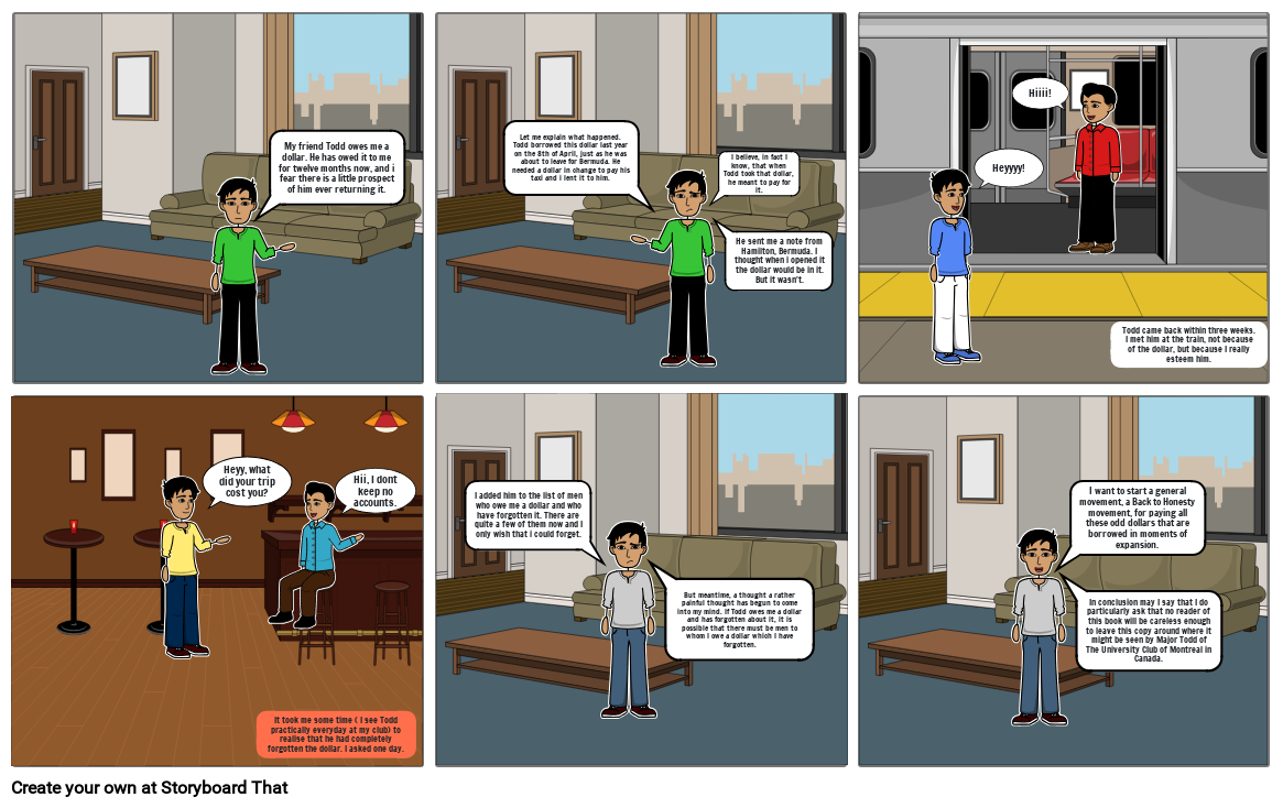 English project work Storyboard por nikita26562