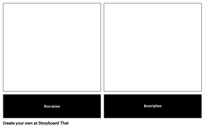 Alleen 2-cellige beschrijving Storyboard par nl-examples
