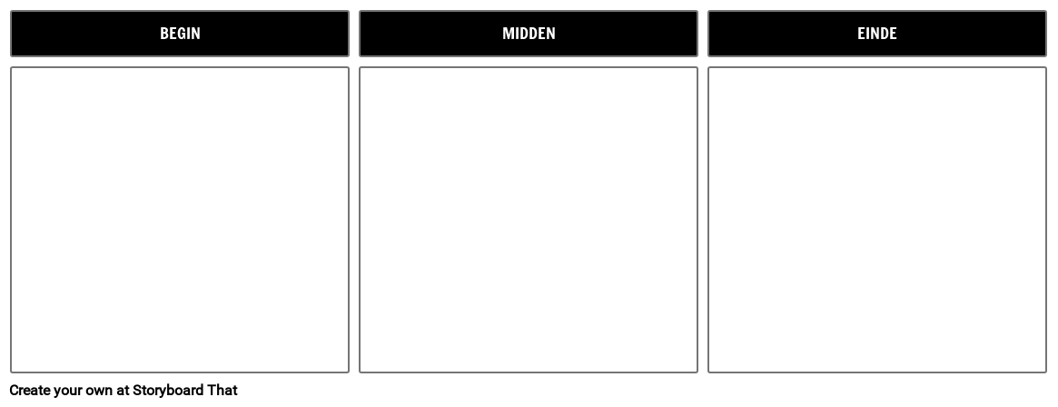 BME Sequencing Template Storyboard por nl-examples