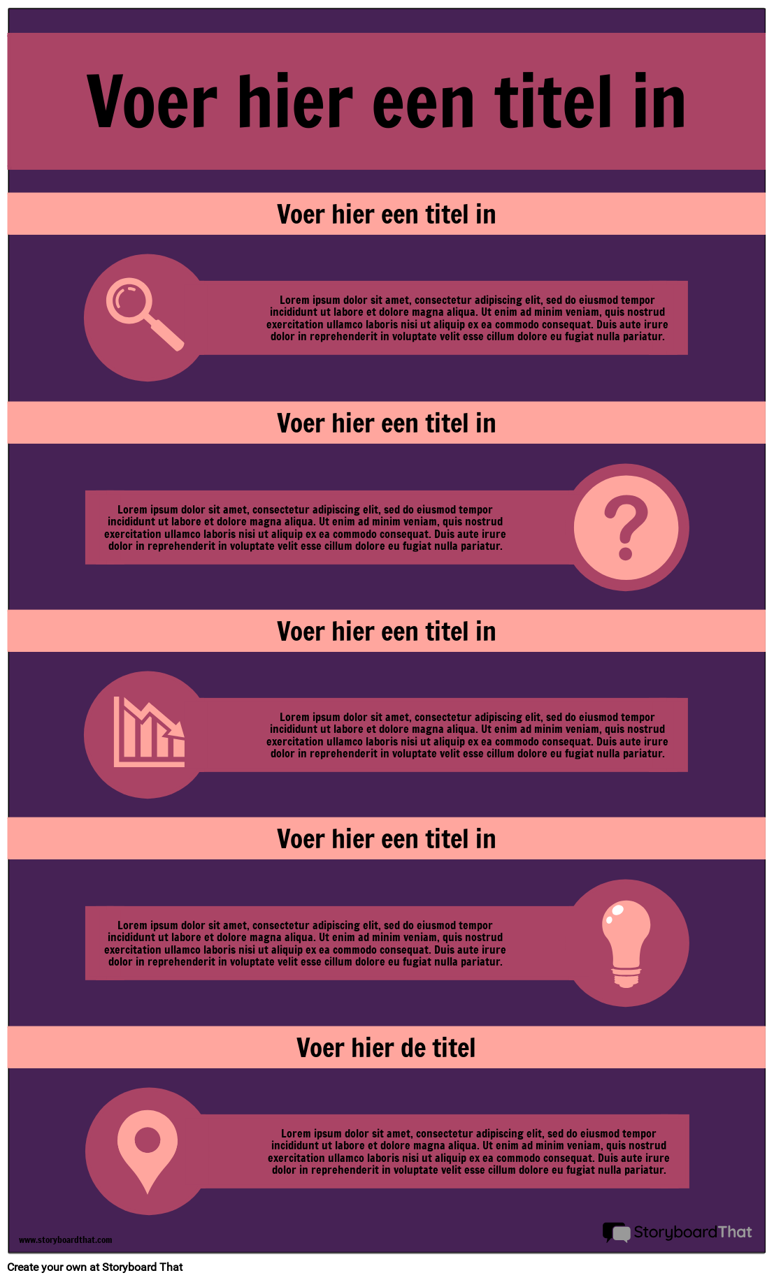 Case Study Info 1 Storyboard par nl-examples