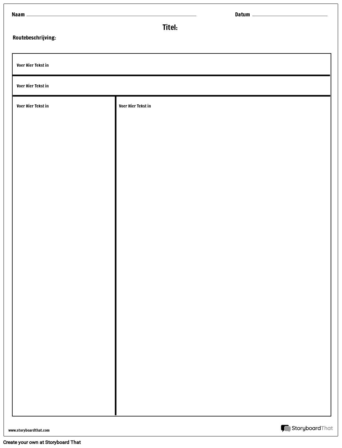 Cornell Notes Storyboard by nl-examples