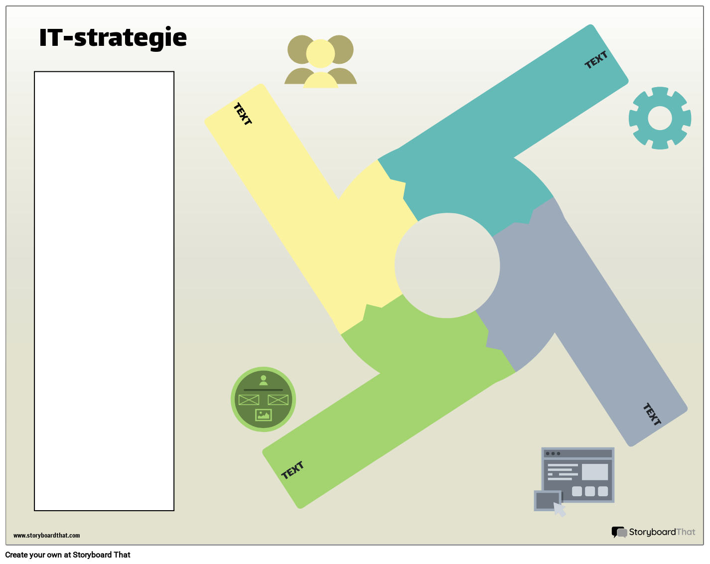 IT-strategie 2 Storyboard por nl-examples
