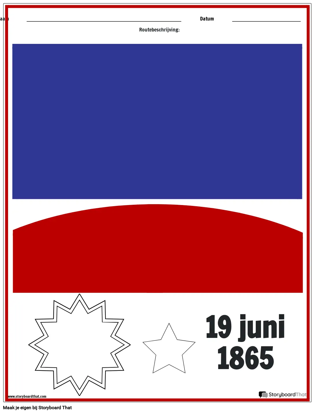 Juneteenth-vlag Maken Storyboard by nl-examples Juneteenth-vlag Maken Storyboard by nl-examples