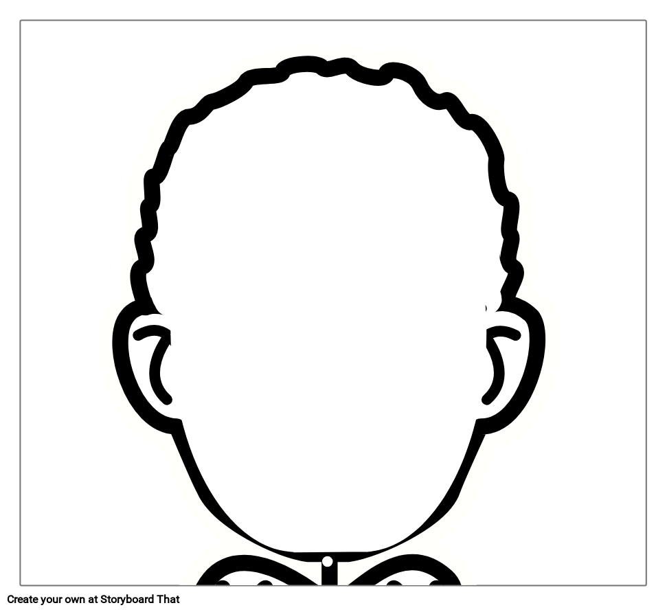 Leeg Gezicht Printable Storyboard Door nl-examples