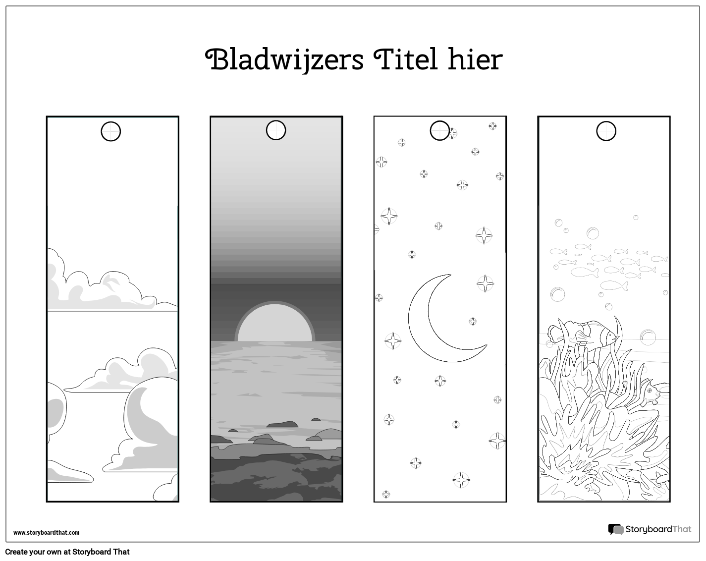 Bladwijzersjablonen — Bladwijzermaker — Maak uw Eigen Bladwijzer ...