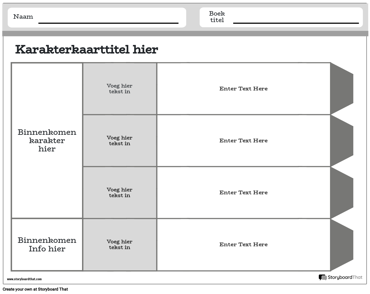 Nieuwe Create Page Character Map Template 2 (zwart-wit) Nieuwe Create Page Character Map Template 2 (zwart-wit)