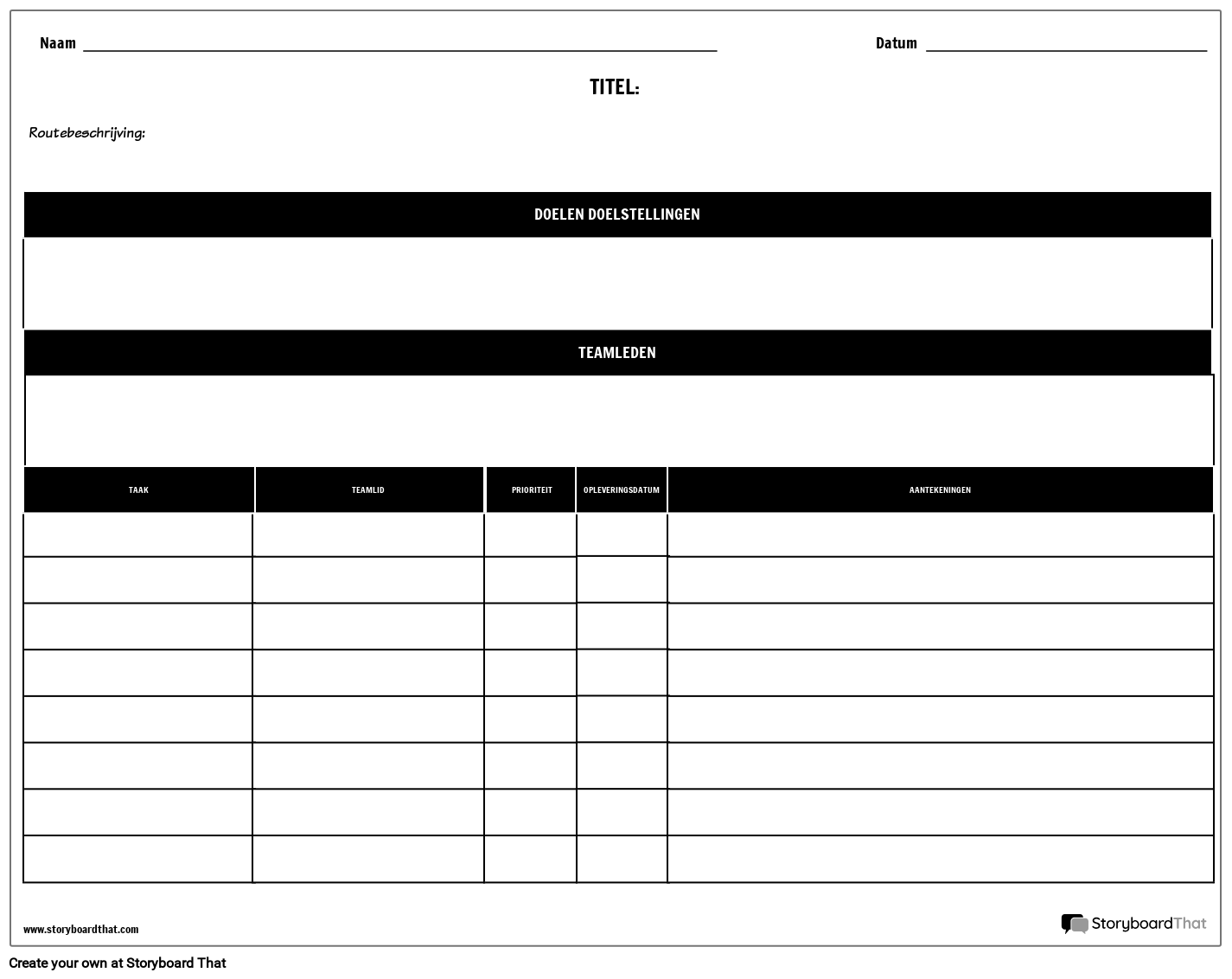 Planner - Per Project Storyboard by nl-examples