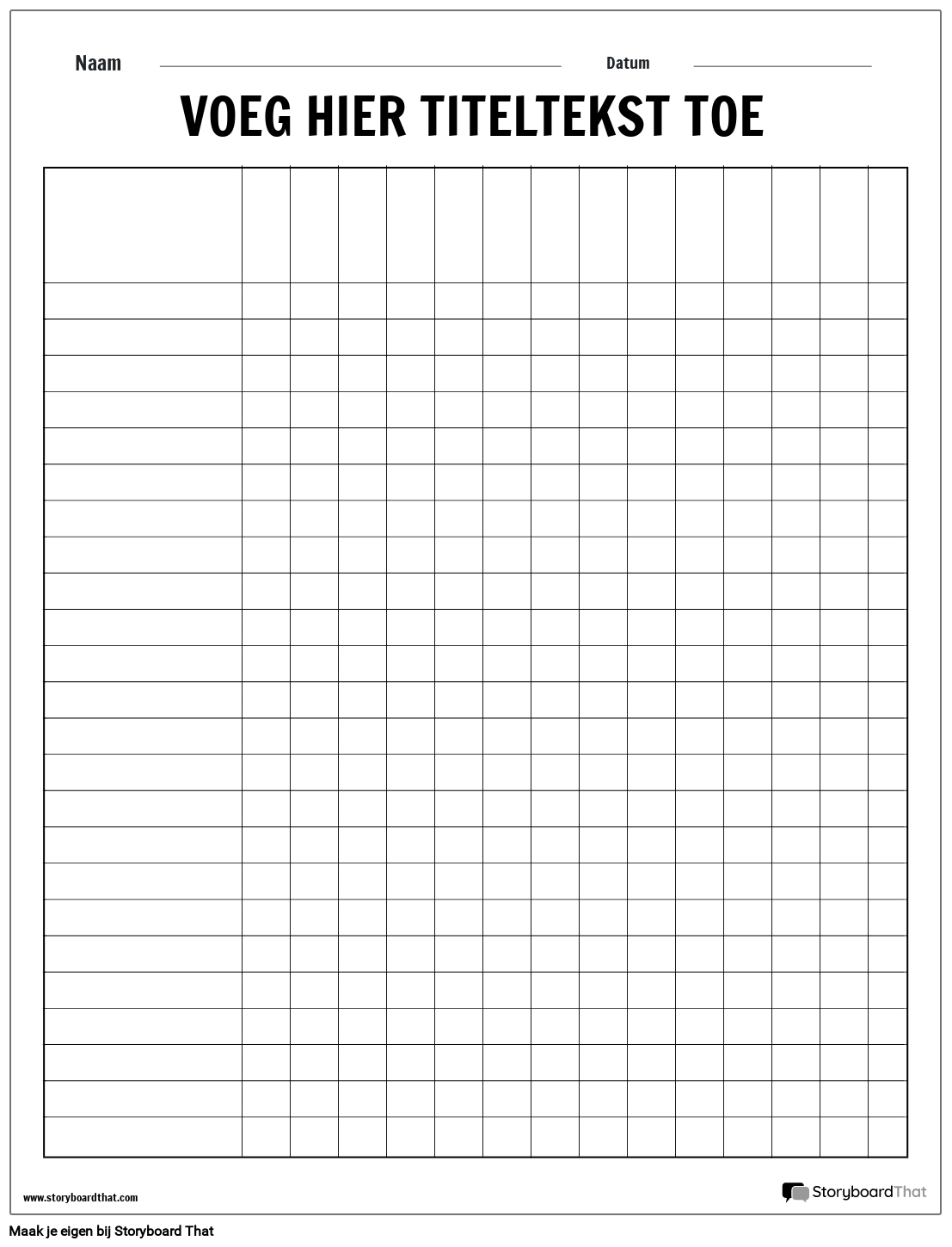 Rij met Meerdere Kolommen Storyboard por nl-examples