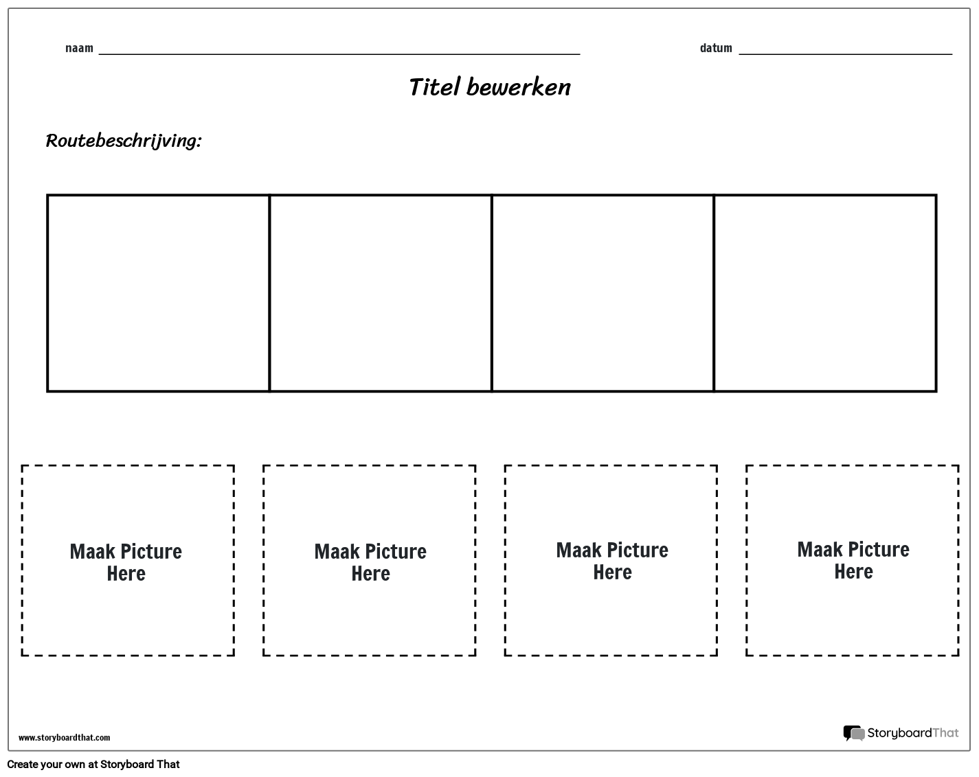 sequencing werkblad 5 Storyboard o nl-examples