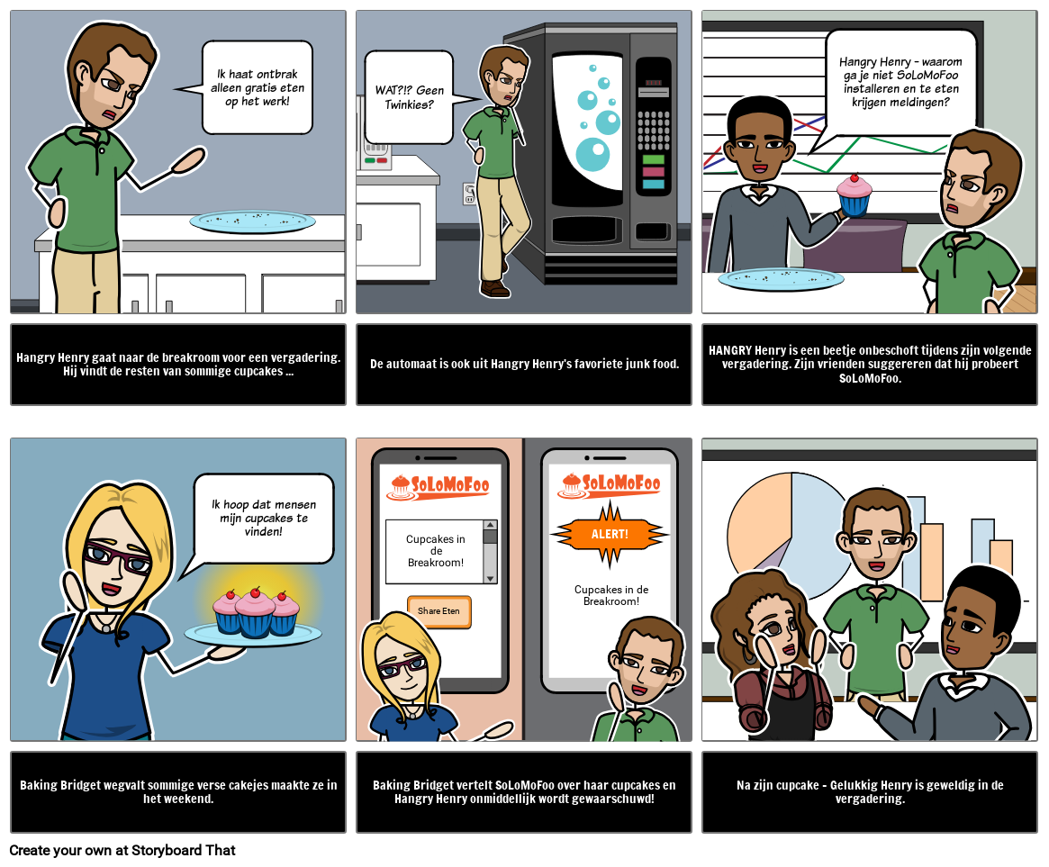 Solomofoo Voorbeeld Storyboard por nl-examples