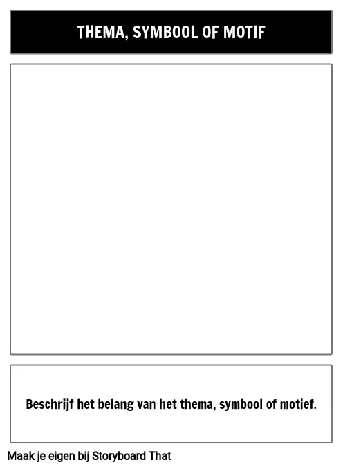 Symbool Vierkante Sjabloon Storyboard By Nl Examples