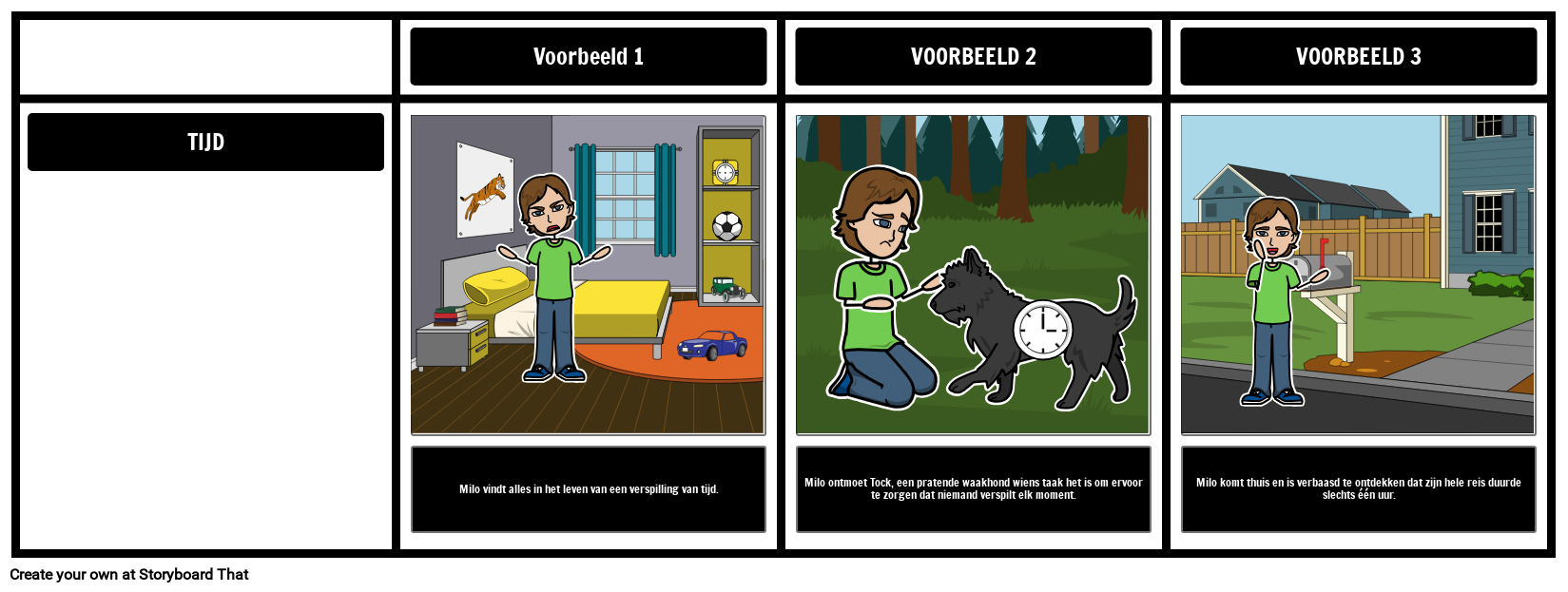 The Phantom Tollbooth Theme Storyboard por nl-examples