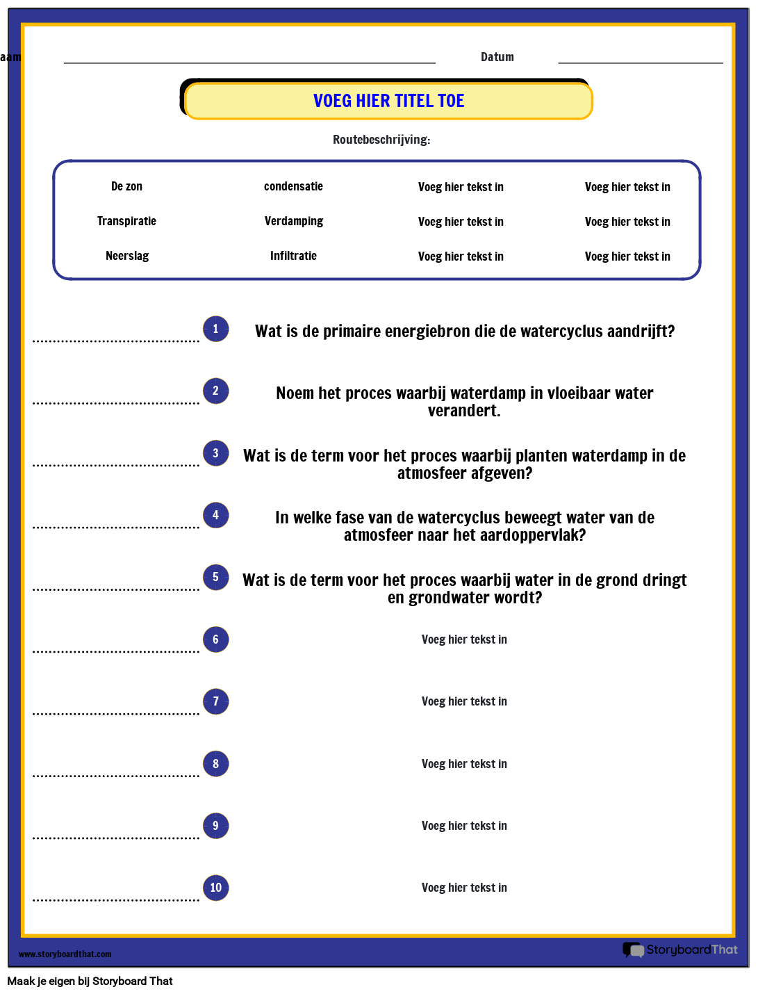 Watercyclusquiz Storyboard por nl-examples